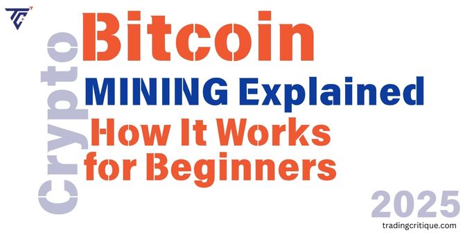 Bitcoin Mining Explained: How It Works for Beginners (2025).